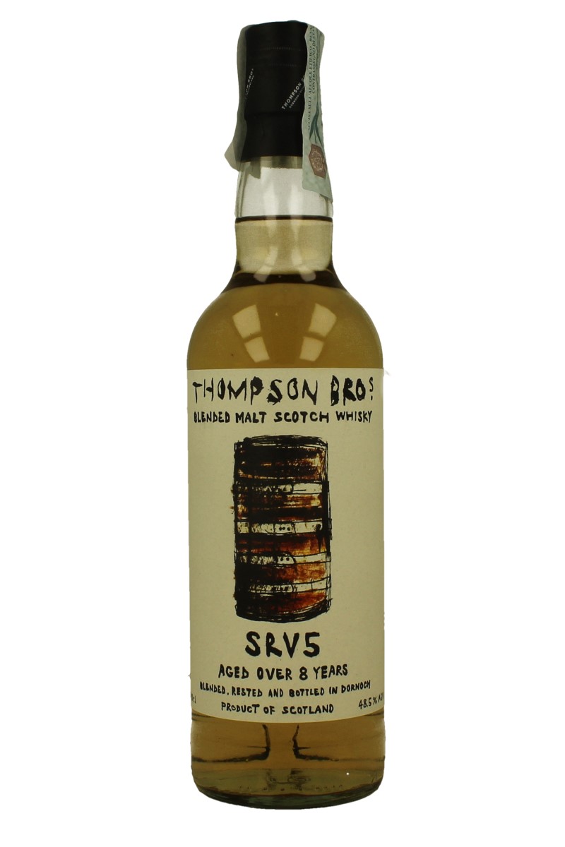 SRV5 Blended Malt 8 years old 2022 70cl 48.5% - thompson bros - Products - Whisky Antique ...