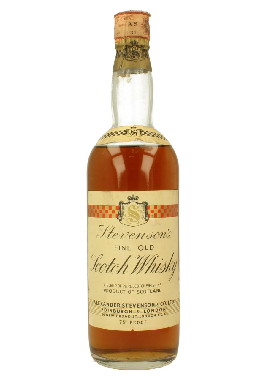 STEVENSON'S Fine Old Bot.60's 75cl 75°proof - Blended - Products ...