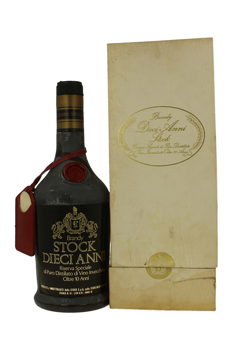 Stock Brandy 10 years old Bot 60/70's 75cl 40% OB- - Products - Whisky ...