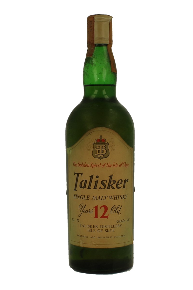 TALISKER 12 Years Old Bot.70's 75cl 43% OB - Products - Whisky Antique ...