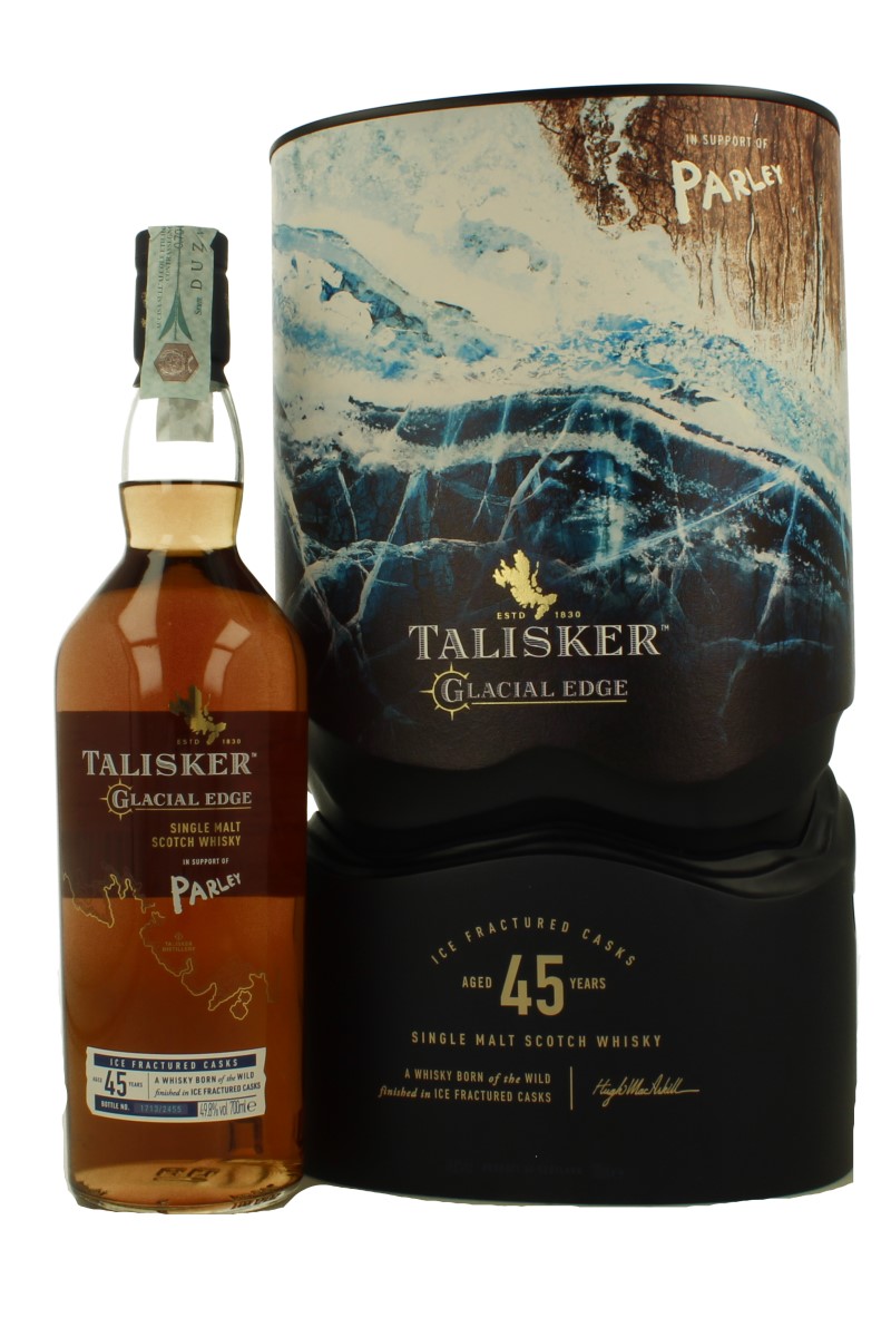 TALISKER Glacial edge Island Scotch Whisky 45 years old bottled 2023 ...