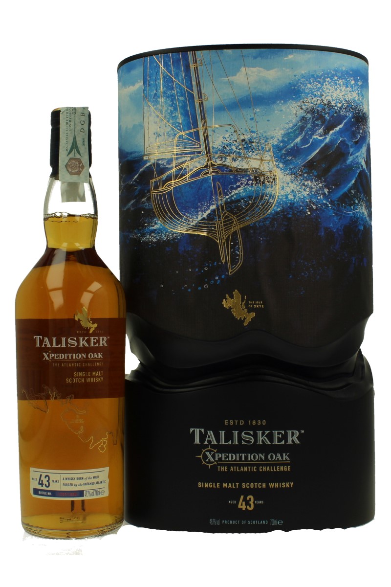TALISKER Island Scotch Whisky 43 year old 70cl 49.7% - Xpedition series ...