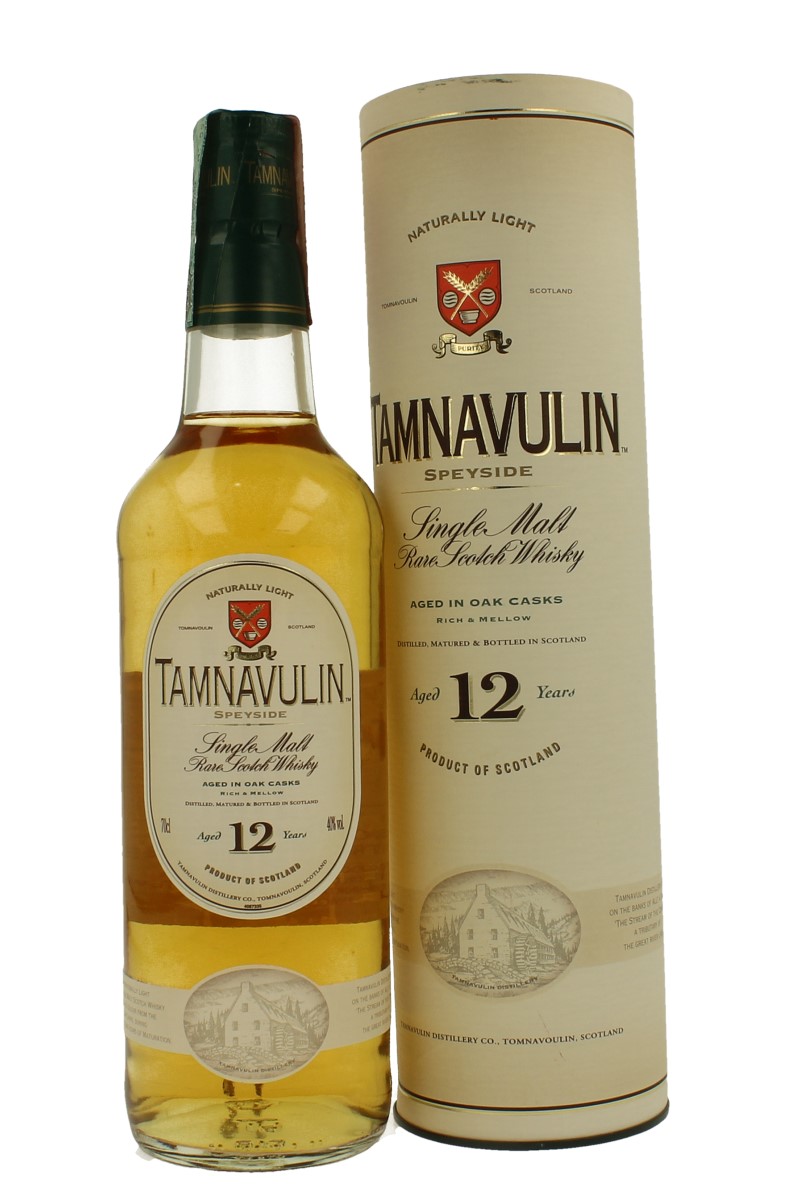 TAMNAVULIN 12yo 70cl 40% - Products - Whisky Antique, Whisky & Spirits