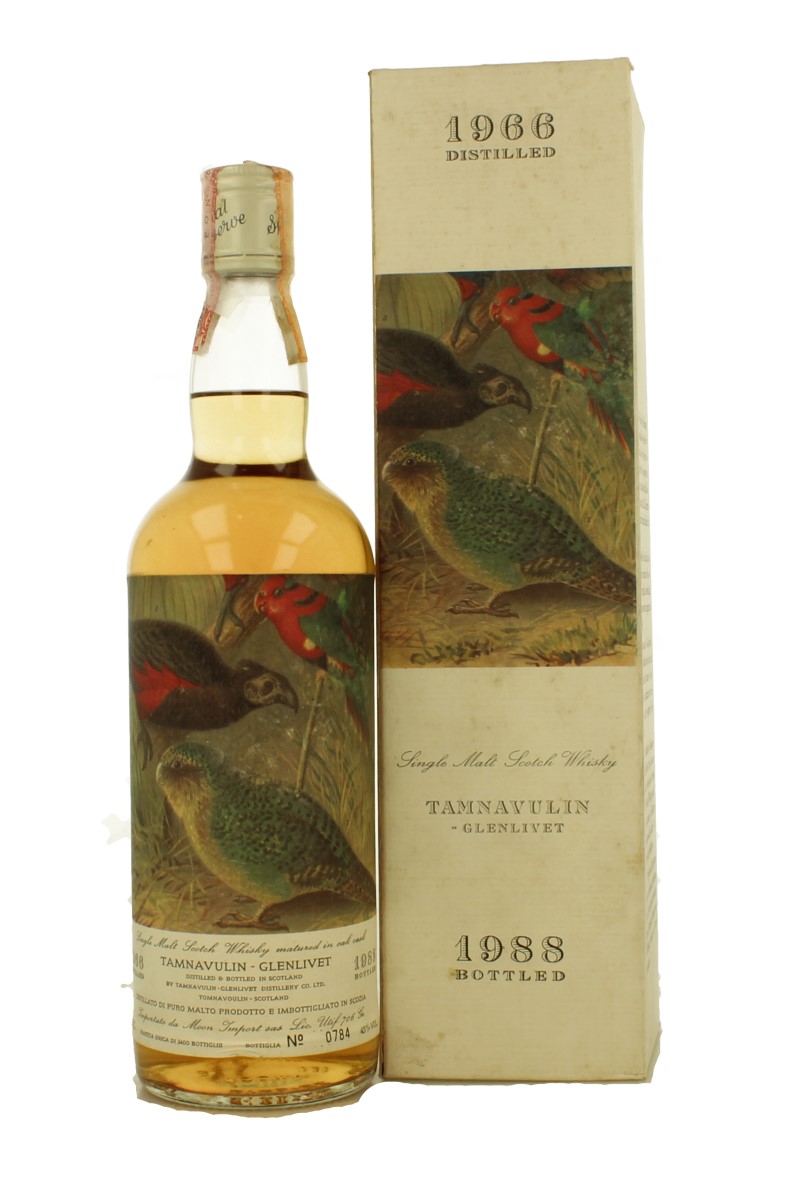 Tamnavulin Glenlivet 1966 1988 75cl 45% Moon the Bird - Products ...