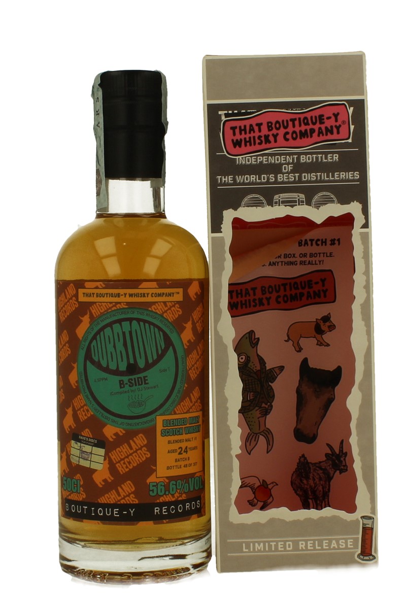 TBWC BLENDED MALT#1 24 years old 56.6% That Boutique batch #8 ...