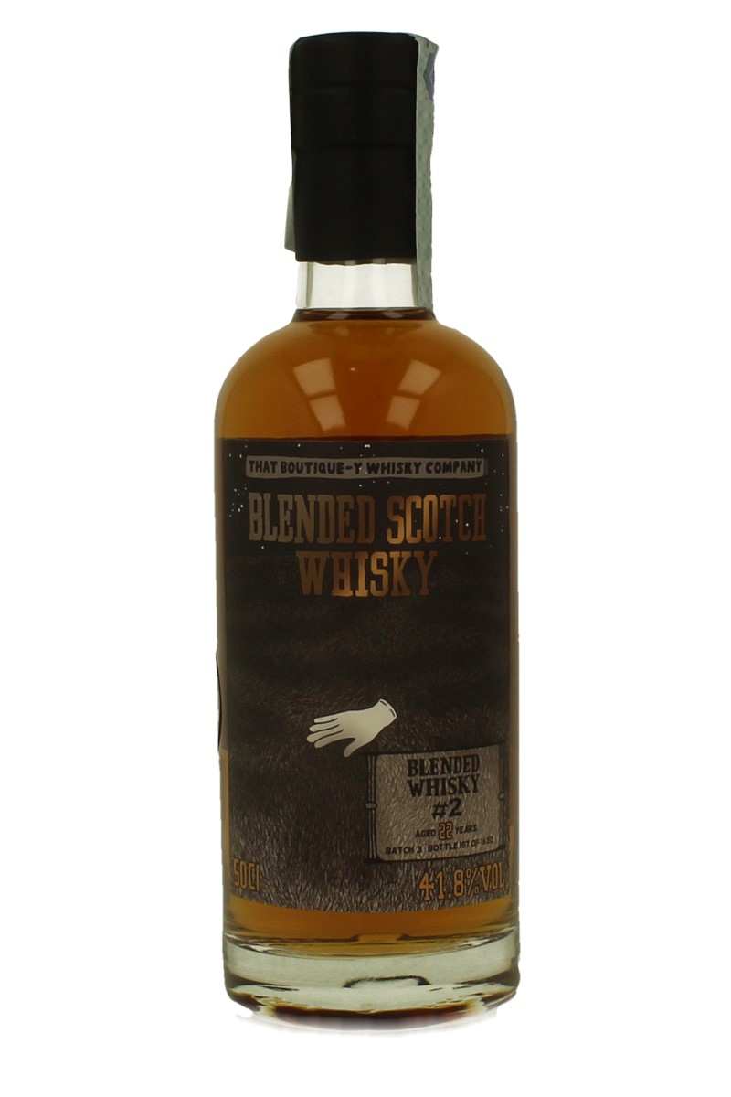 TBWC Blended Whisky #2 22 years old 50cl 41.8% That Boutique - batch #3 ...