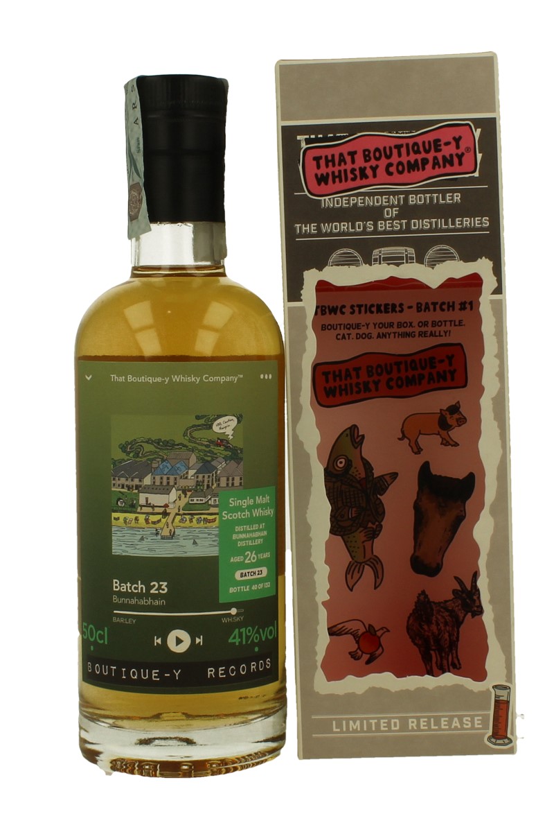 TBWC Bunnahabhain 26 years old 50cl 41% - batch #23 - Products - Whisky ...