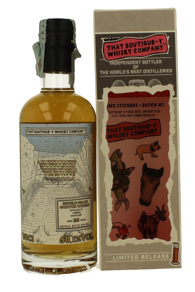 TBWC CAMBUS 25 years old 50cl 50.1% batch #14 - Products - Whisky ...