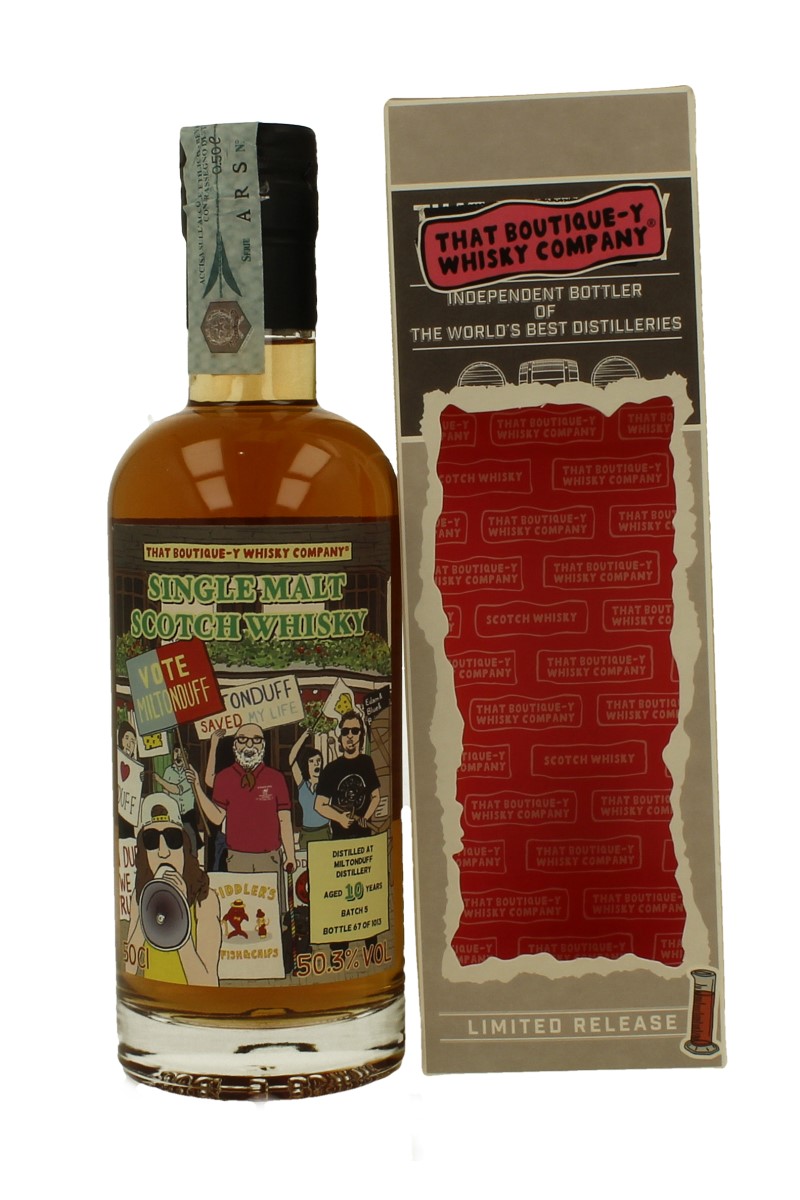 TBWC Miltonduff 10 years old 50cl 50.3% - batch #5 - Products - Whisky ...