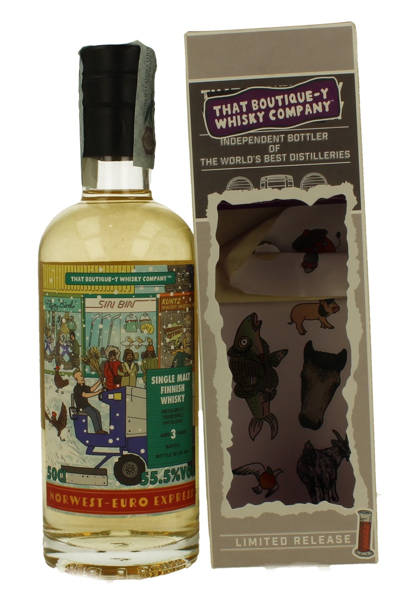 TBWC TEERENPELI 3 years old 50cl 55.5% - Batch #2 - Finnish Single Malt ...