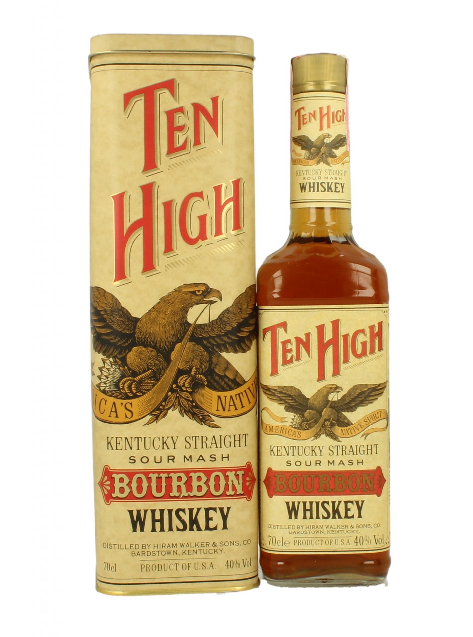 TEN HIGH KENTUKY STRAIGHT 70 CL 40 % - Products - Whisky Antique ...