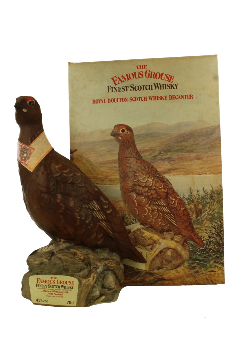 THE FAMOUS GROUSE - MATTHEW GLOAG - Bot.90's 70cl 43% OB ceramic ...