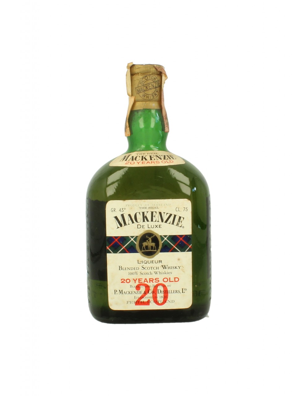 THE REAL MACKENZIE 20yo Bot.early 70's 75cl 43% - Blended - Products ...