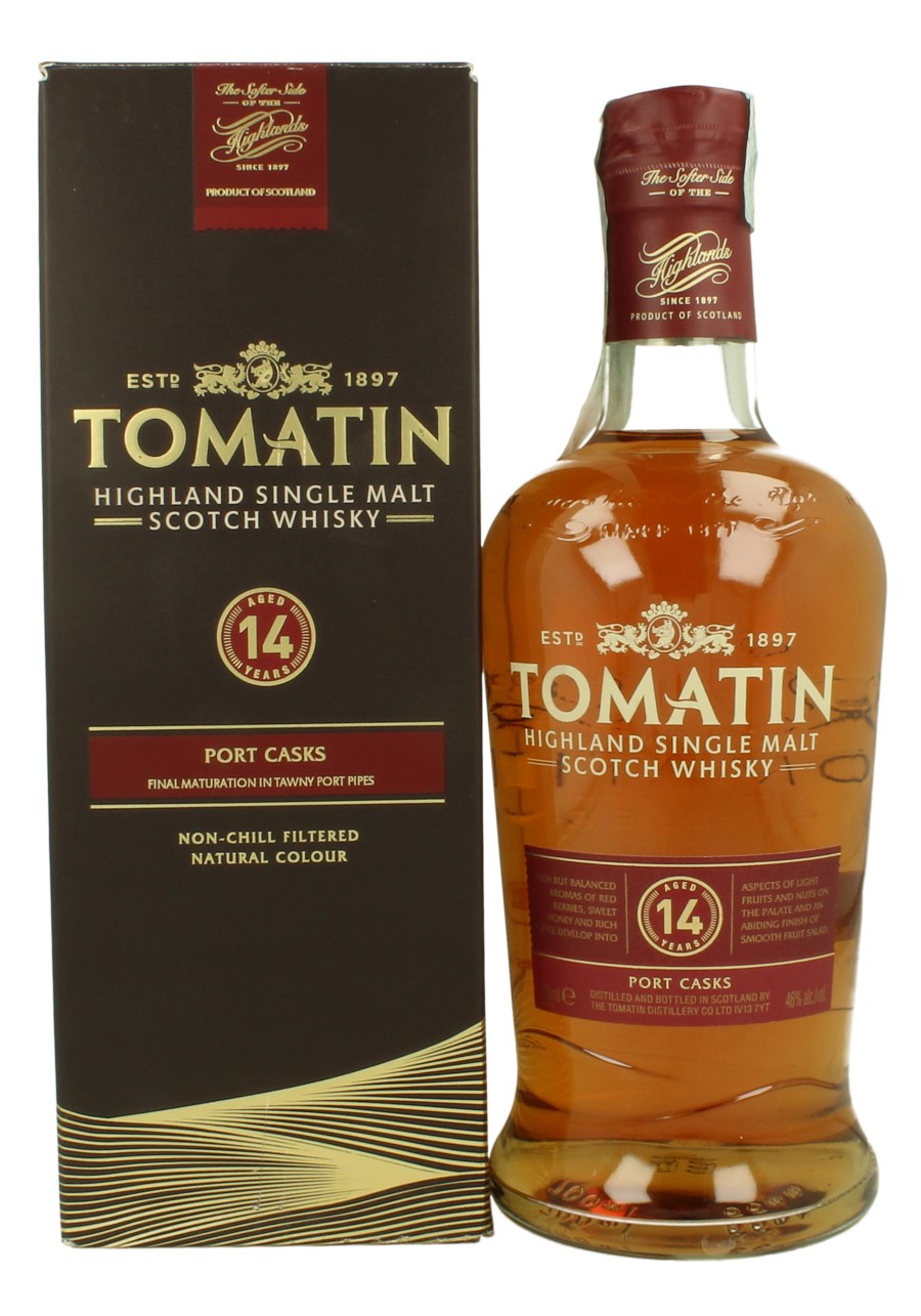 TOMATIN 14yo 70cl 46% OB - Port Cask - Products - Whisky Antique ...