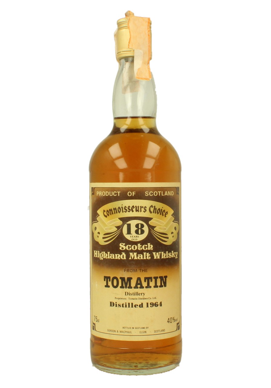 TOMATIN 18yo 1964 75cl 40% Gordon MacPhail - Connoiseur Choice - Products - Whisky Antique ...
