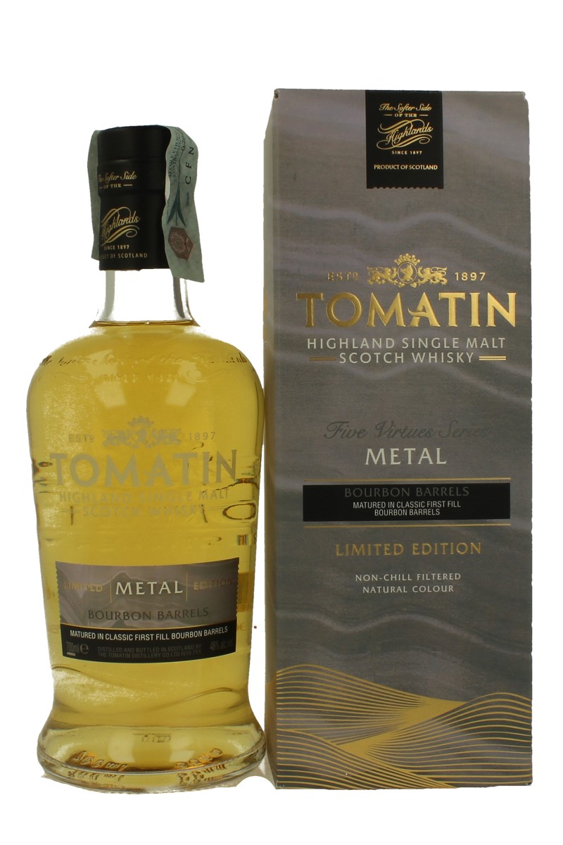 TOMATIN 70cl 45% OB-Metal Edition - Products - Whisky Antique, Whisky ...