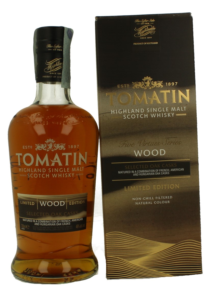 TOMATIN 70cl 45% OB-Wood Edition - Products - Whisky Antique, Whisky ...
