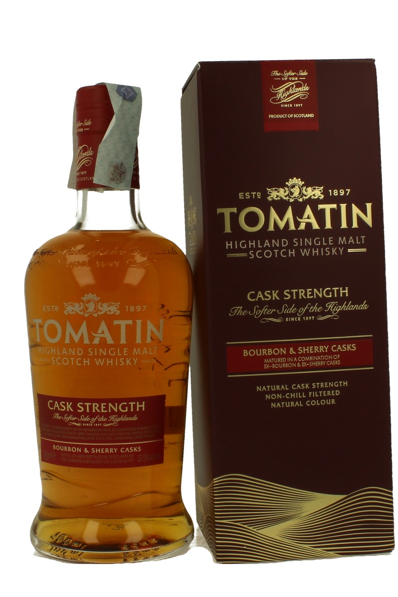TOMATIN 70cl 57.5% OB-Cask Strength - Products - Whisky Antique, Whisky ...