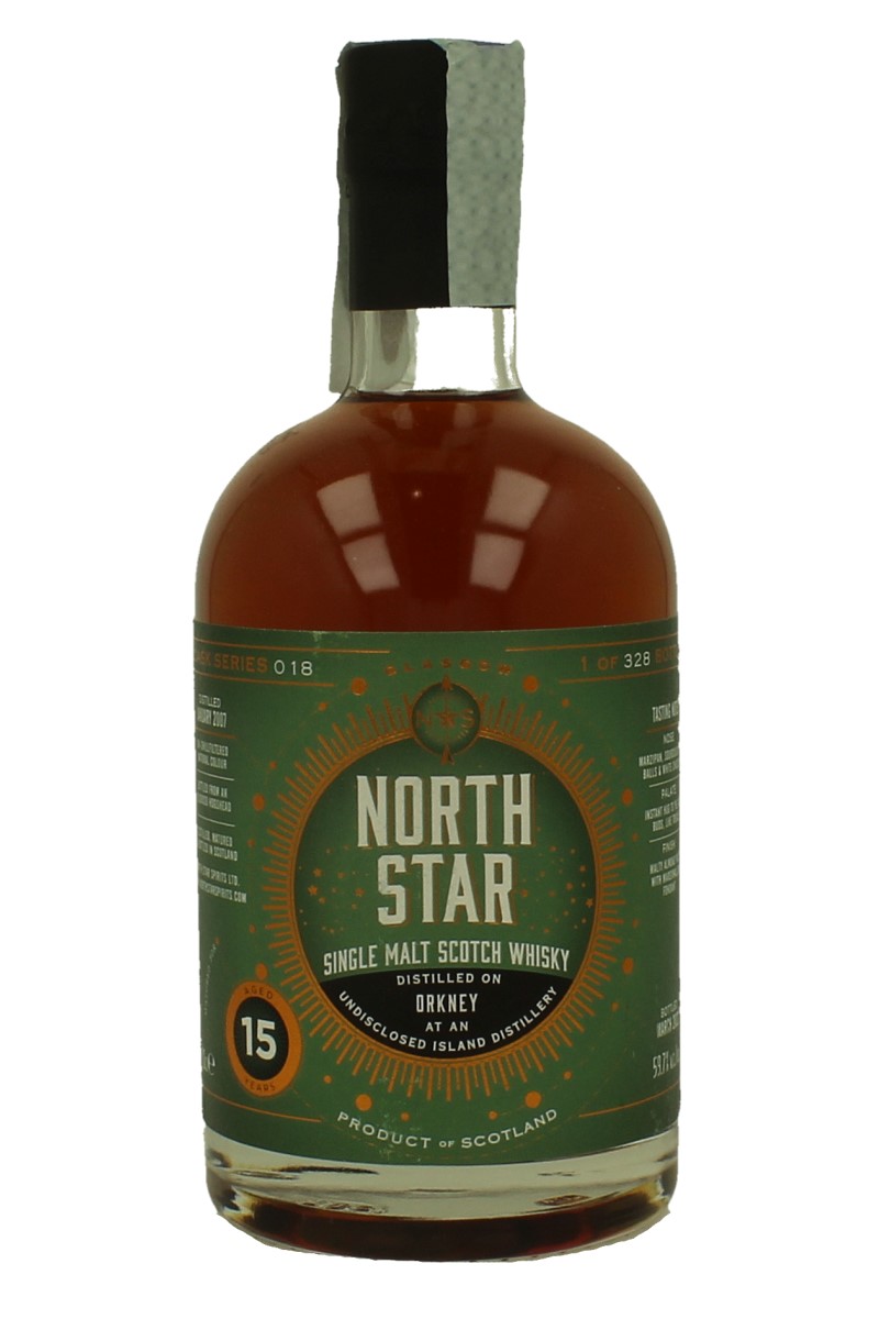 Undiclosed Distillery Orkney 15 years old 70cl 59.7% North Star ...
