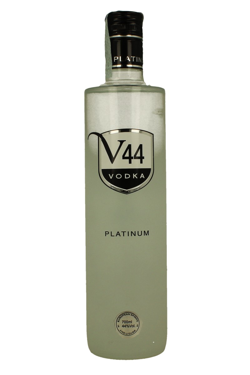 V44 VODKA PLATINUM 70cl 44% - Products - Whisky Antique, Whisky & Spirits
