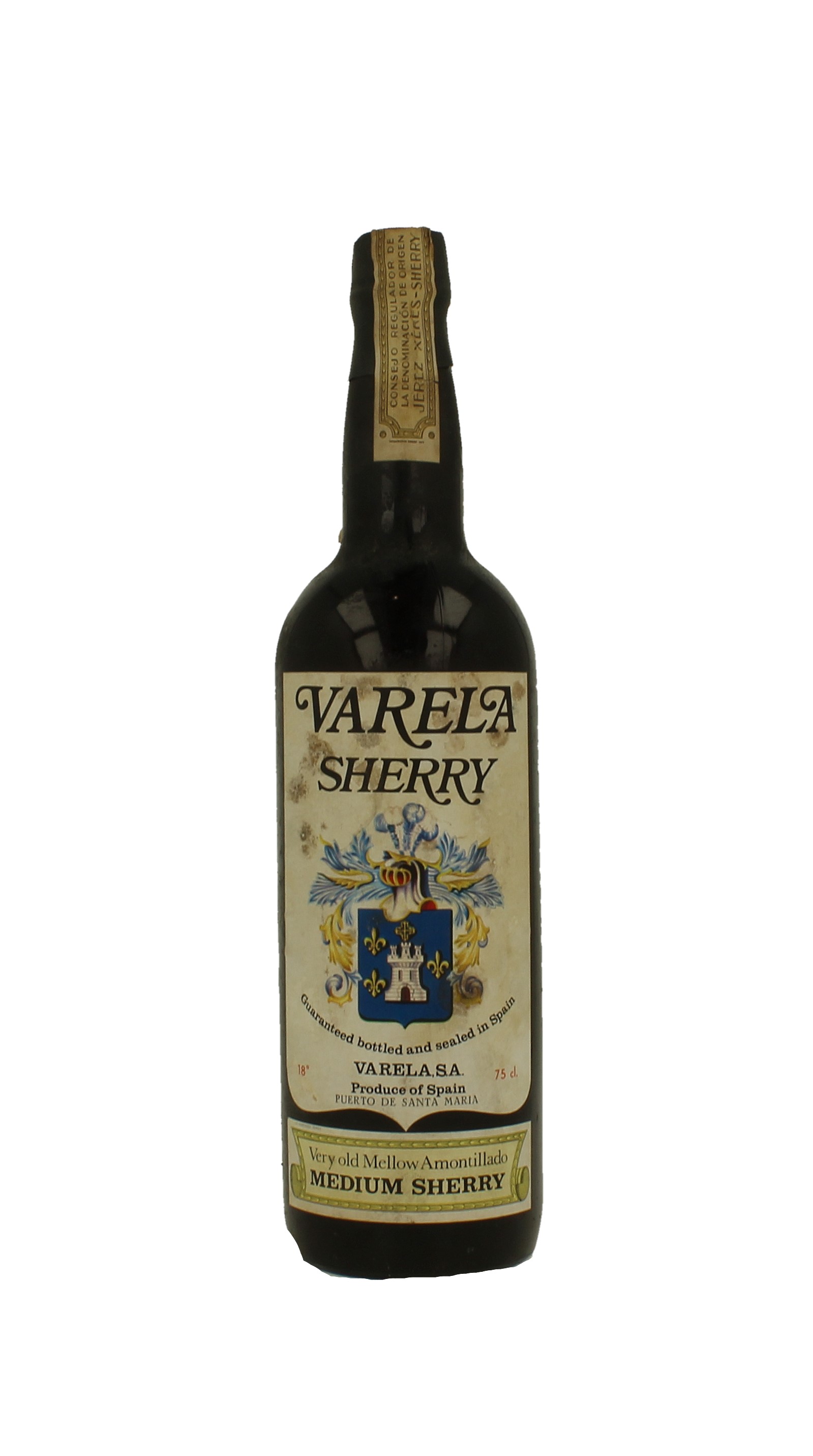 Varela Sherry Wine Bot 60/70's 75cl Medium - Products - Whisky Antique ...