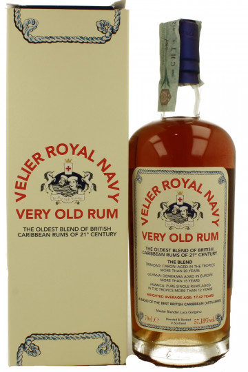 Velier Royal Navy Rum average age 18 Years old 70cl 57.18% OB-Velier ...