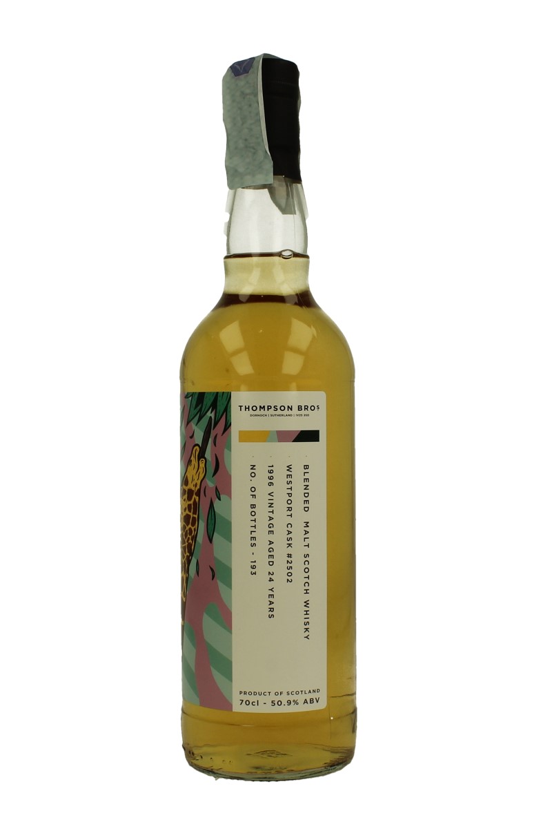 WESTPORT 24yo 1996 2020 70cl 50.9% - Dornoch Distillery - Single Malt ...