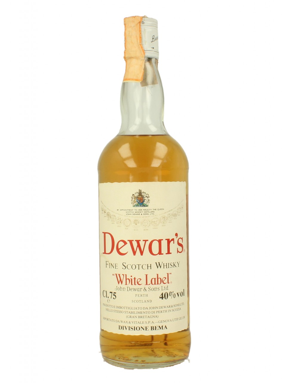 WHITE LABEL Bot.80's 75cl 40% - Blended - Products - Whisky Antique ...