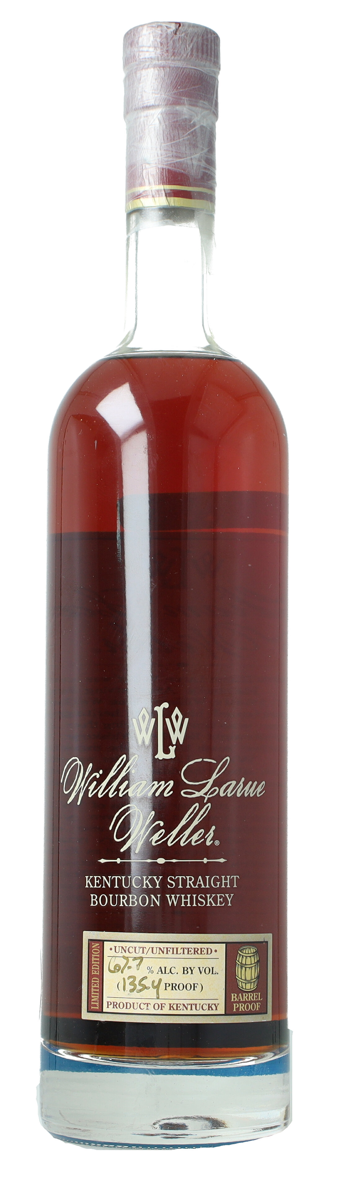 William Larue Weller Kentucky Straight Bourbon Whiskey 17 Year Old ...