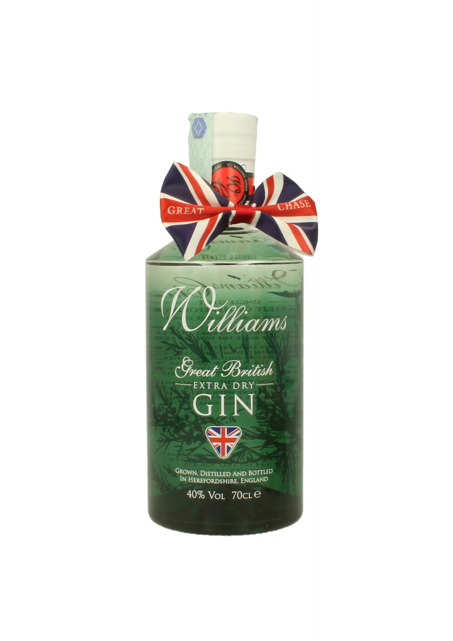 WILLIAMS CHASE 70cl 40% - Extra Dry Gin - Products - Whisky Antique ...