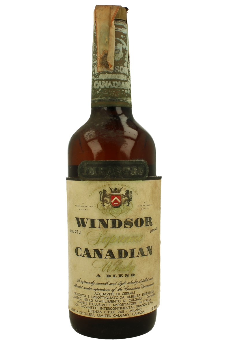 WINDSOR CANADIAN Supreme Whisky 1969 75cl 40% - Products - Whisky ...