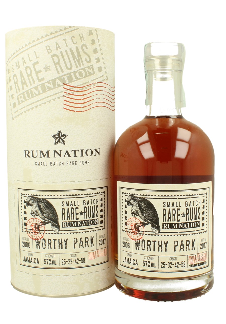 WORTHY PARK 2006 2017 70cl 57% Rum Nation - Products - Whisky Antique ...