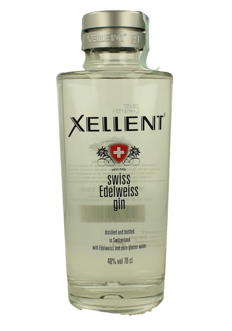 XELLENT DRY 70cl 40% Swiss Edelweiss Gin - Products - Whisky Antique ...