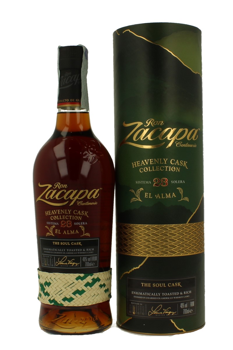 Zacapa Rum 23 Years Old- Sistema Solera ed 2021 70cl 40% El Alma ...