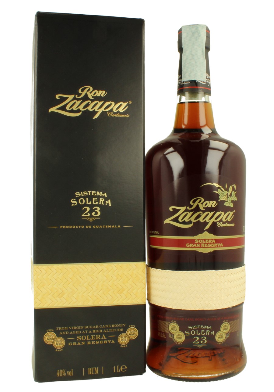 ZACAPA SISTEMA SOLERA 23YO 100 CL 40% - Products - Whisky Antique ...